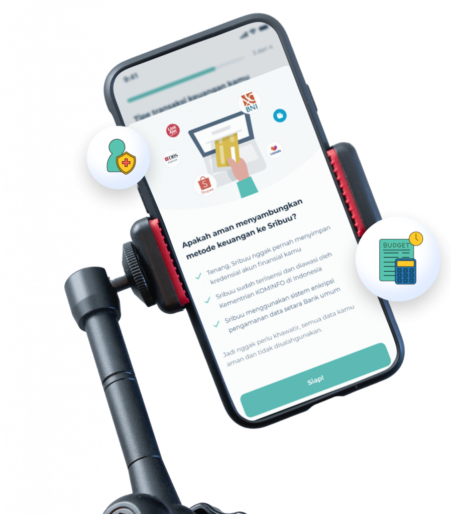 Keamanan - Sribuu | Aplikasi Catat Keuangan