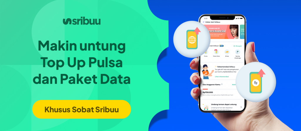 Beli Pulsa & Paket Data Extra Untung di Sribuu 🤑 - Sribuu | Aplikasi ...