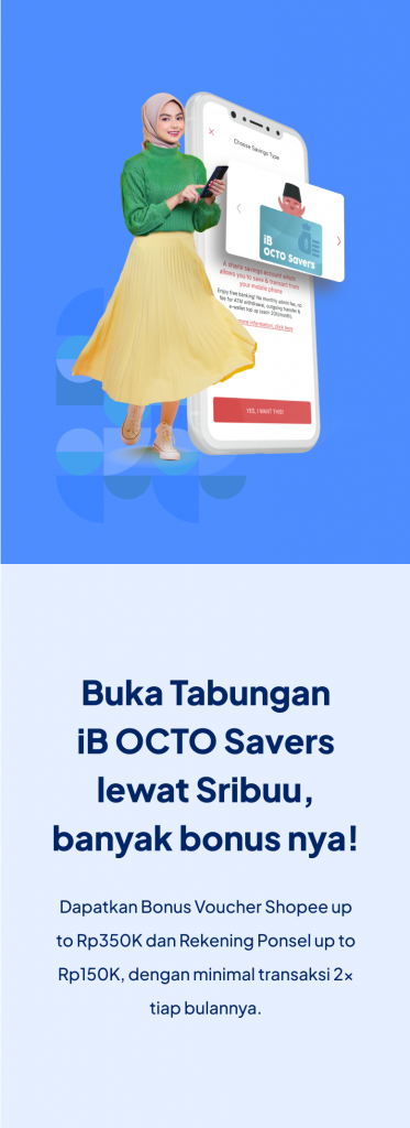 CIMB Octo Savers - Sribuu | Aplikasi Catat Keuangan